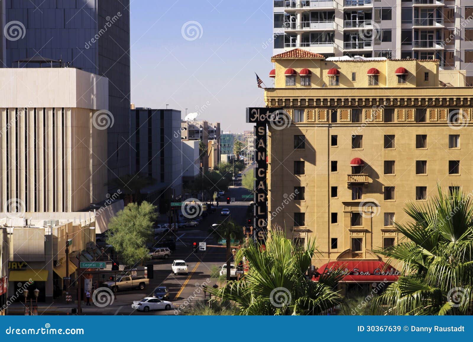 Modern and Historic Buildings of Downtown Phoenix Editorial Stock Image ...