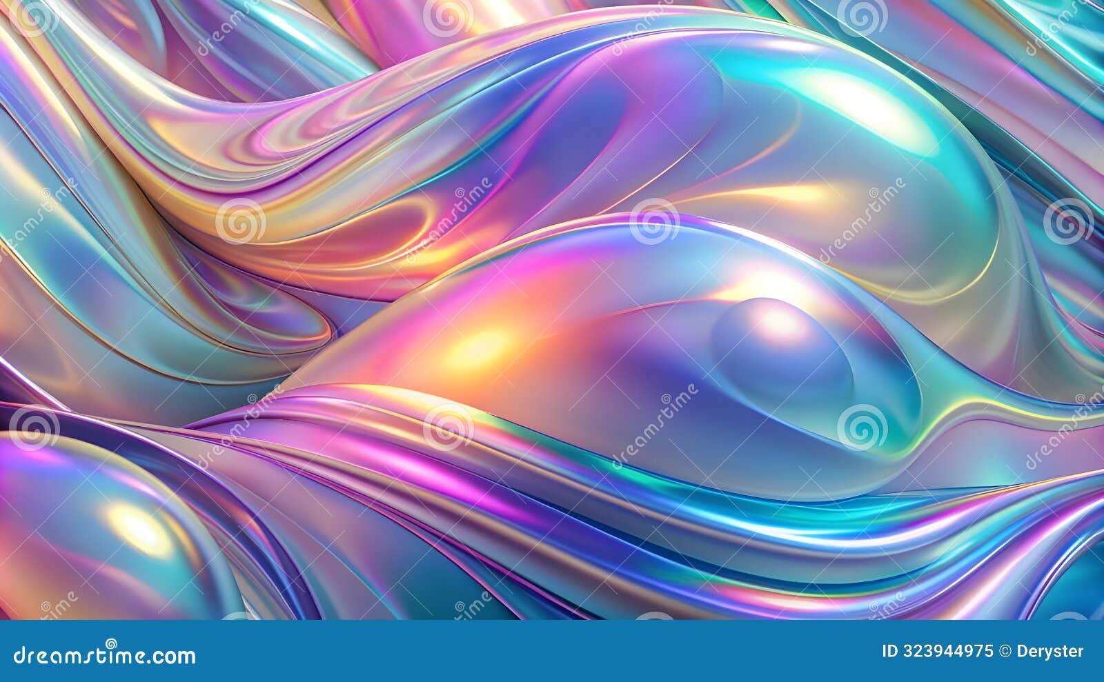 Modern Holo Abstract Pastel Background Stock Illustration ...
