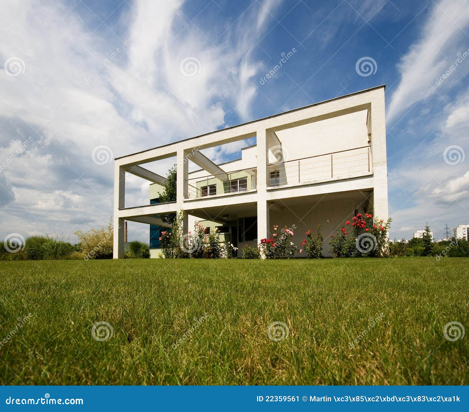 Modern home stock image. Image of architecture, construction - 22359561