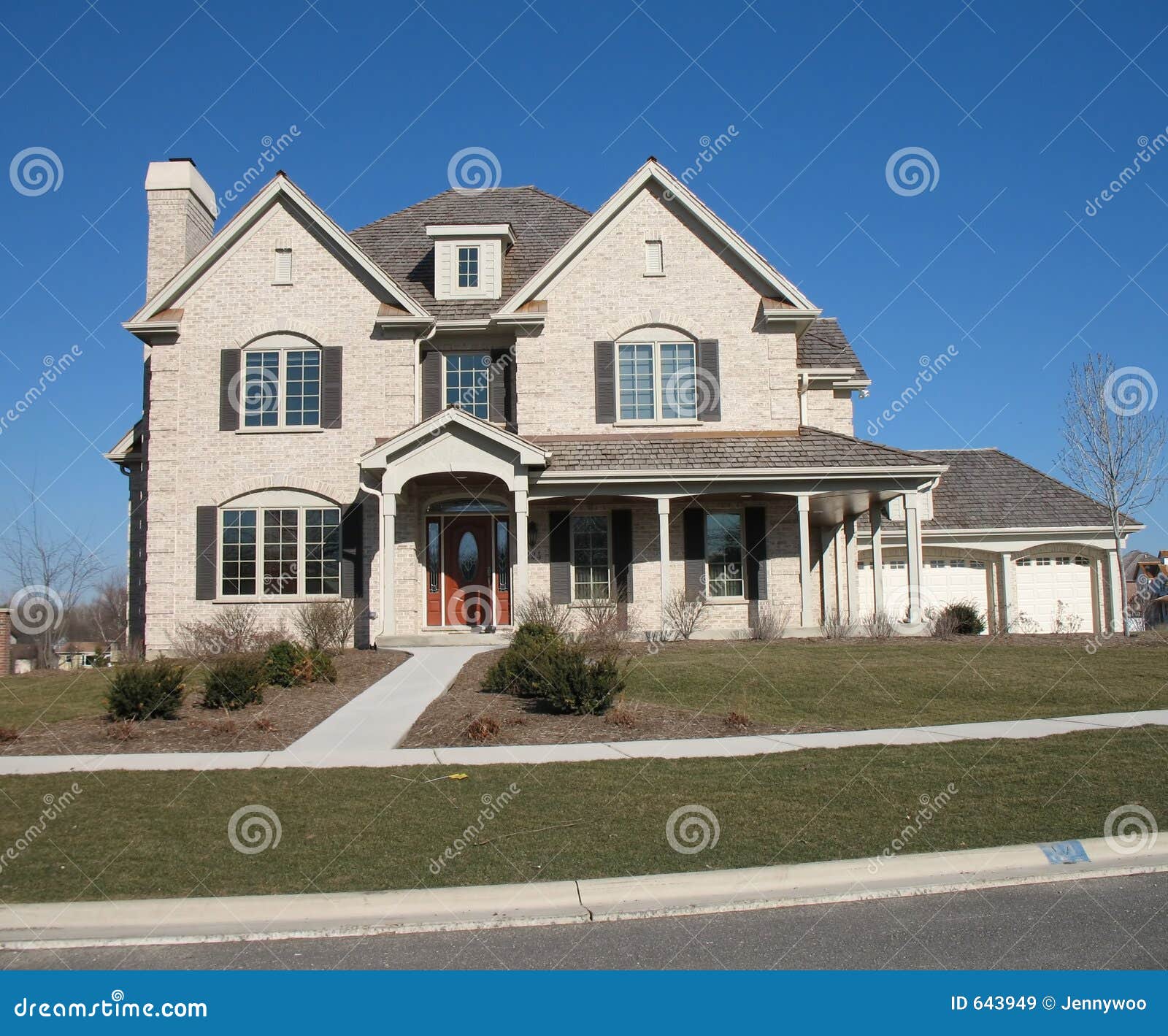 Modern home stock image. Image of mansion, expensive, investment - 643949