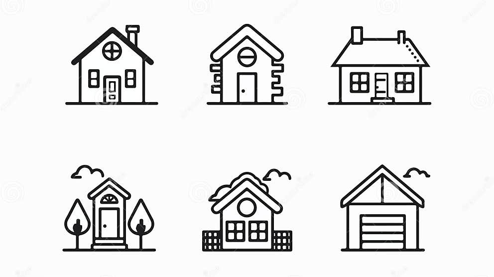 Modern Home Icon for Basic Web and UI Design - Creative and Versatile ...