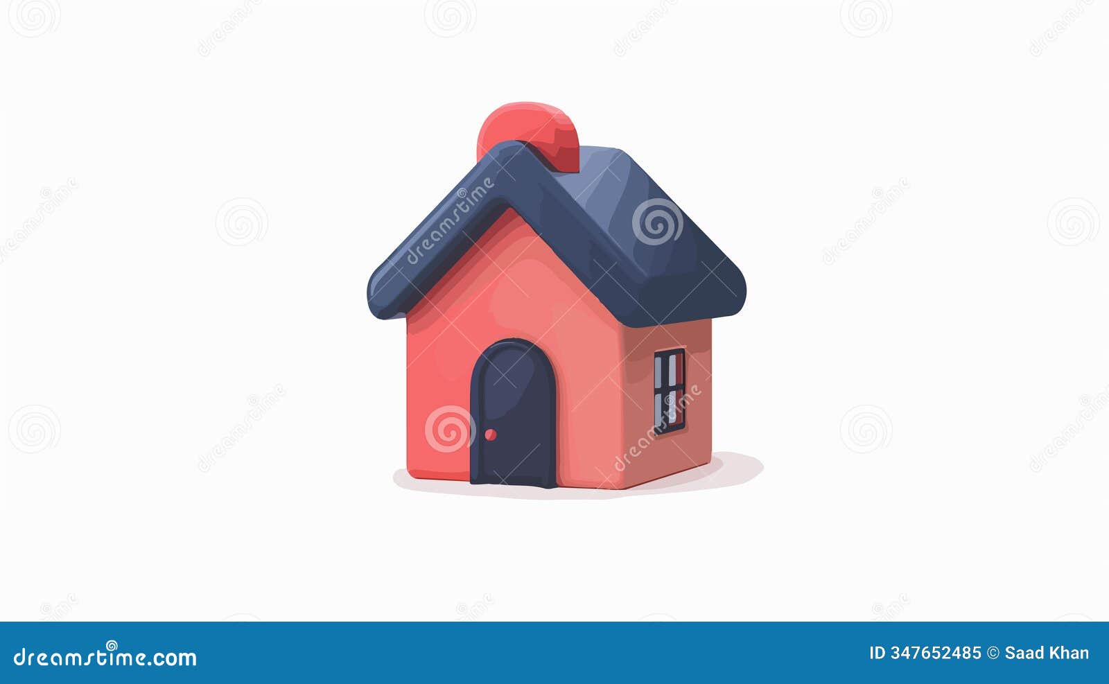 Modern Home Icon for Web and UI Design Stock Illustration ...
