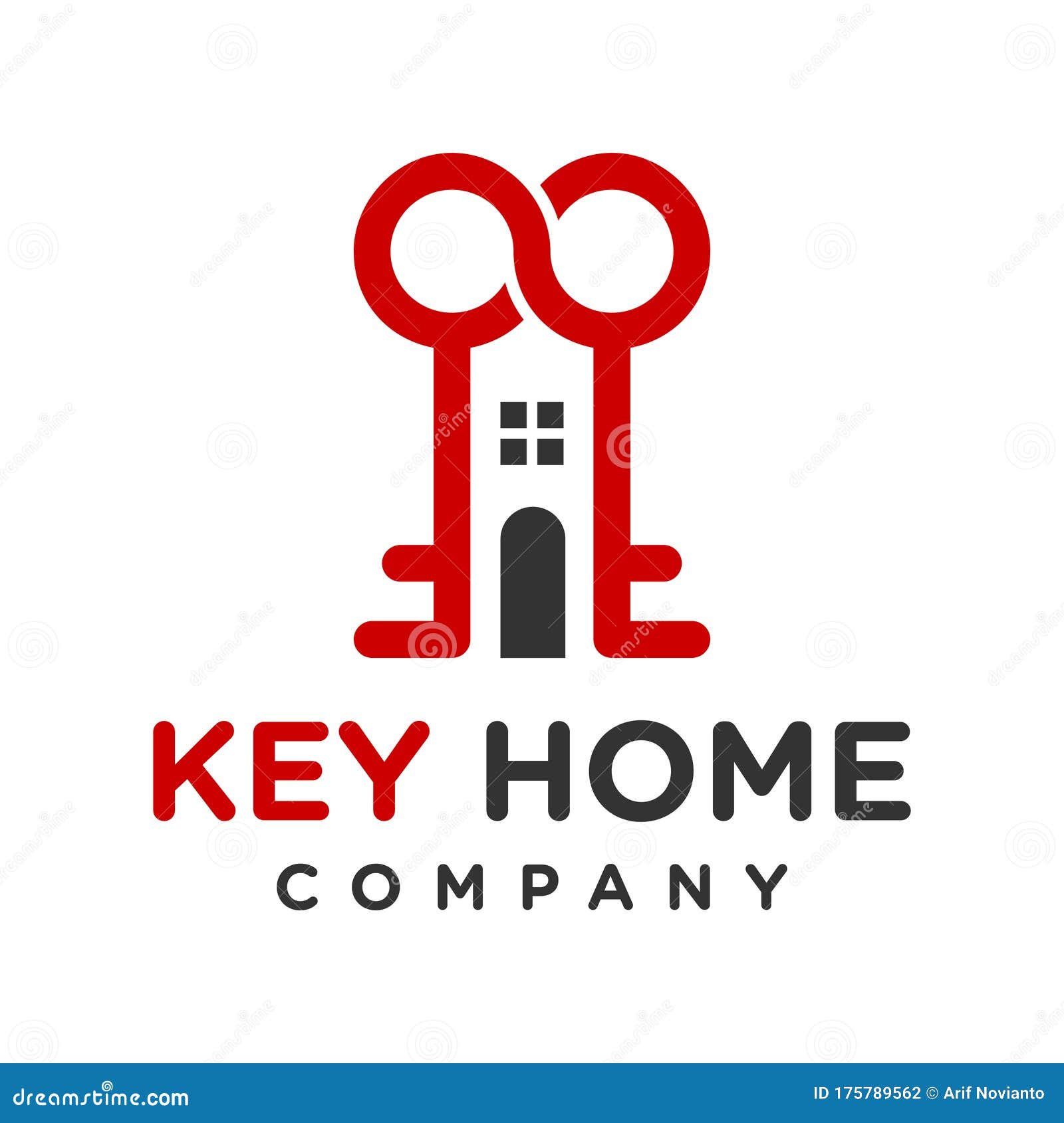 Modern home key logo stock vector. Illustration of graphic - 175789562