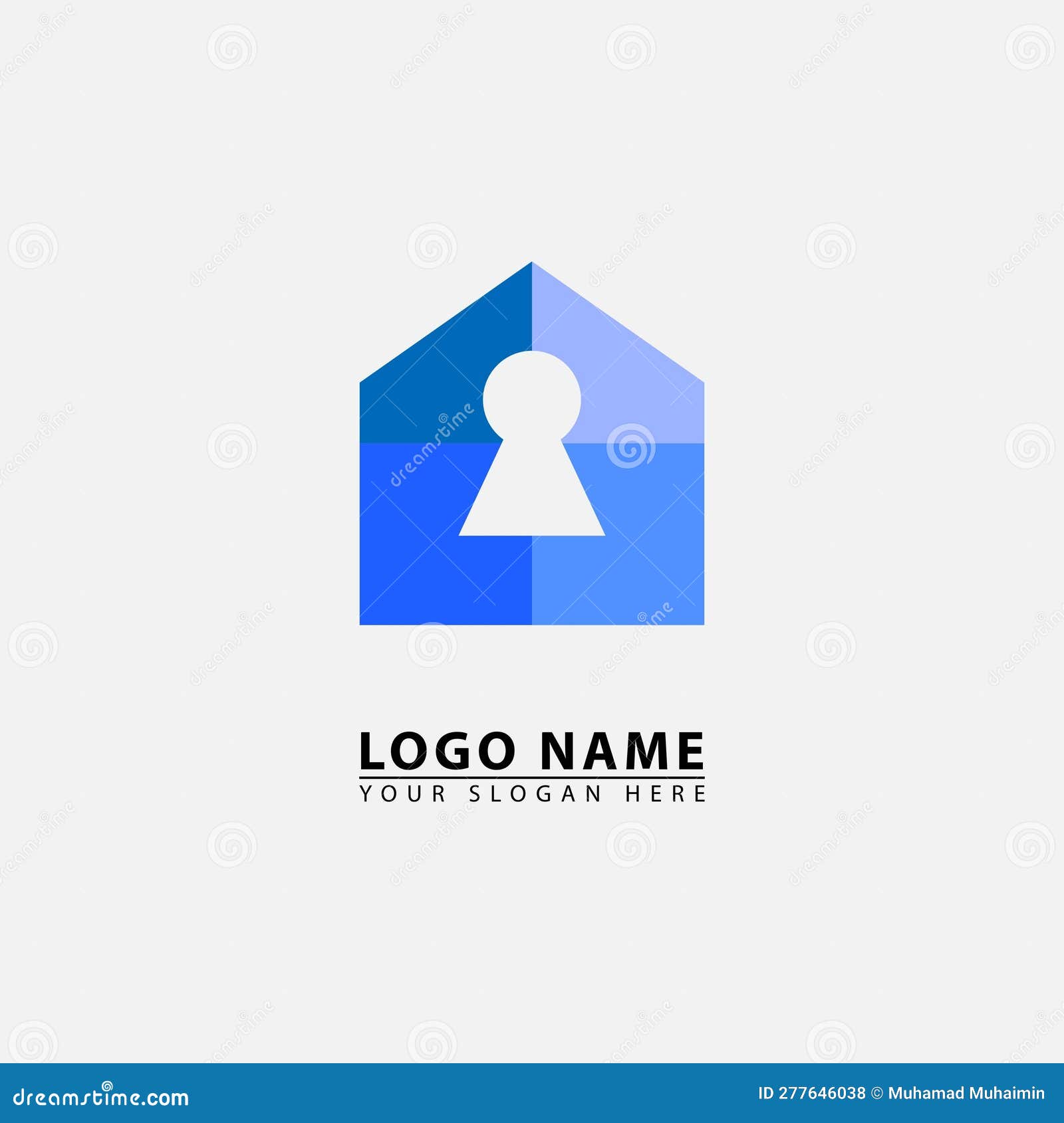 Modern home key logo icon stock vector. Illustration of abstract ...