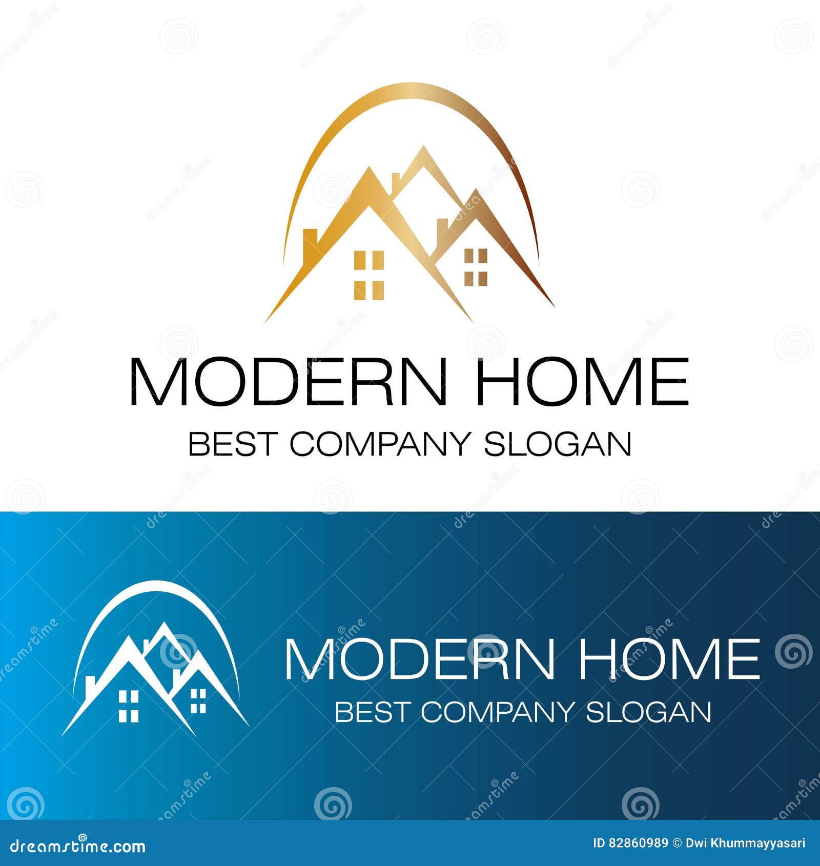 Modern home logo vector stock vector. Illustration of shape - 82860989