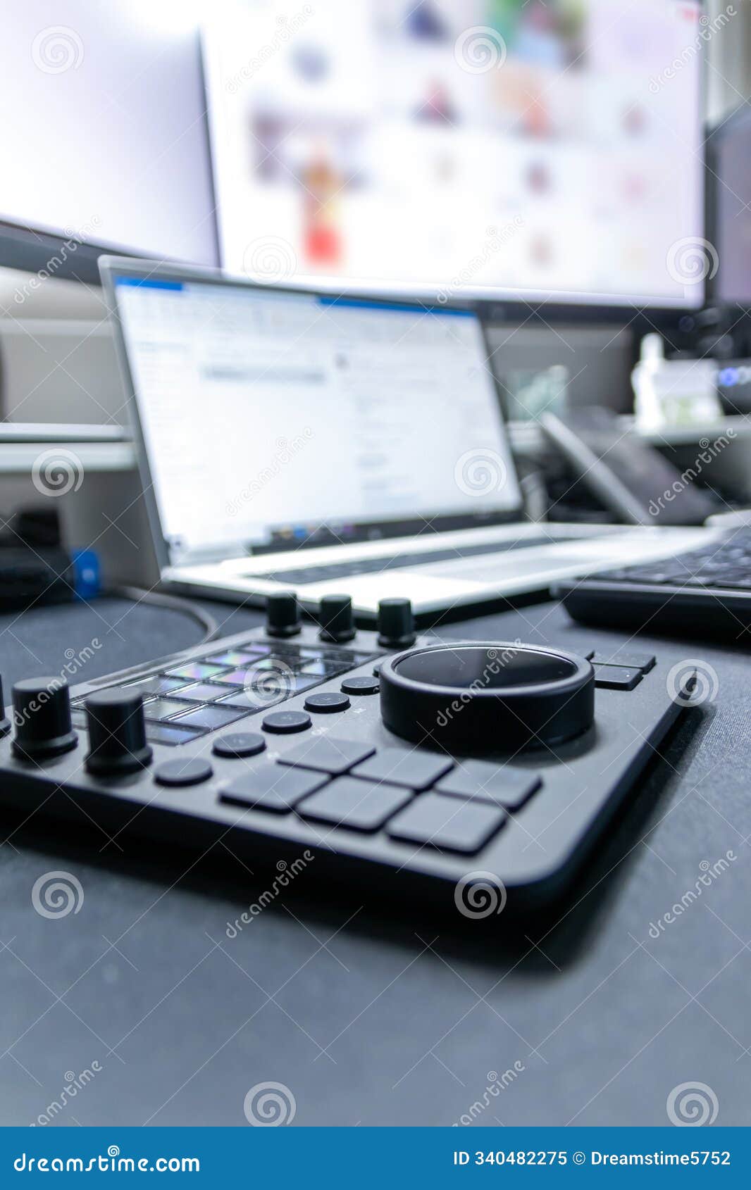 Modern Home Office Equipment with Ergonomic Keyboard and Mouse and ...