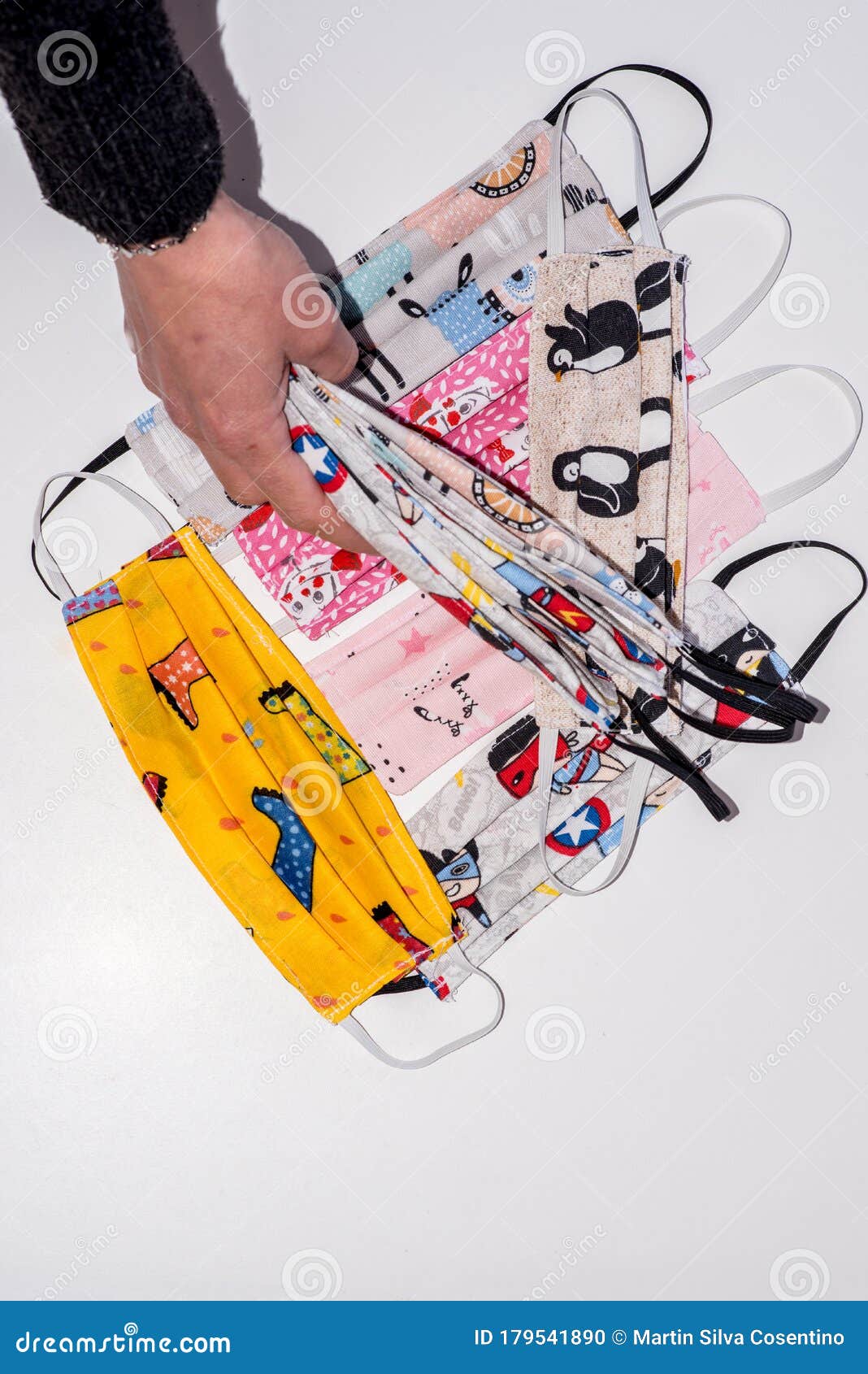 Modern Homemade Masks Using To Protect from Coronavirus. Covid 19 ...