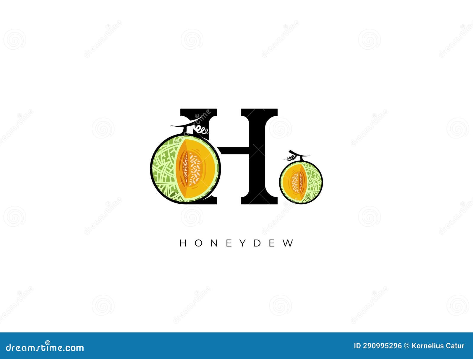 Yellow HONEYDEW, MELON FRUIT Vector, Great Combination of Honeydew ...