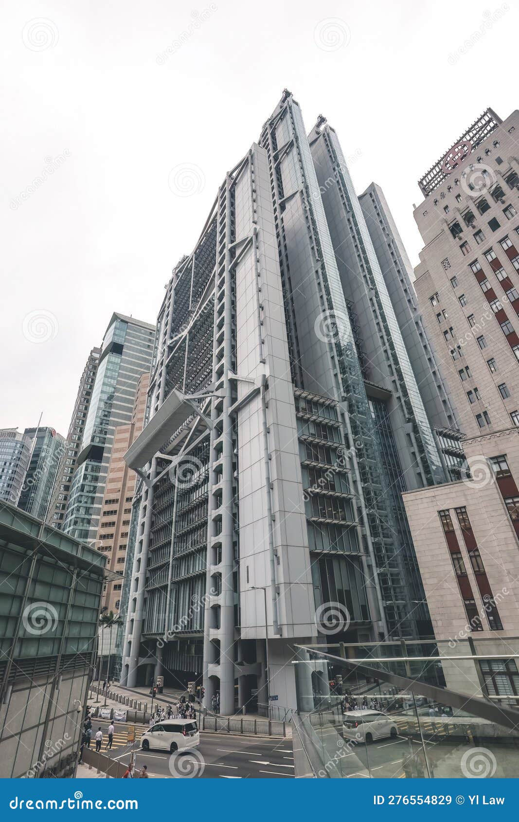 The Modern Hong Kong Office Skyscraper Building Editorial Stock Image ...