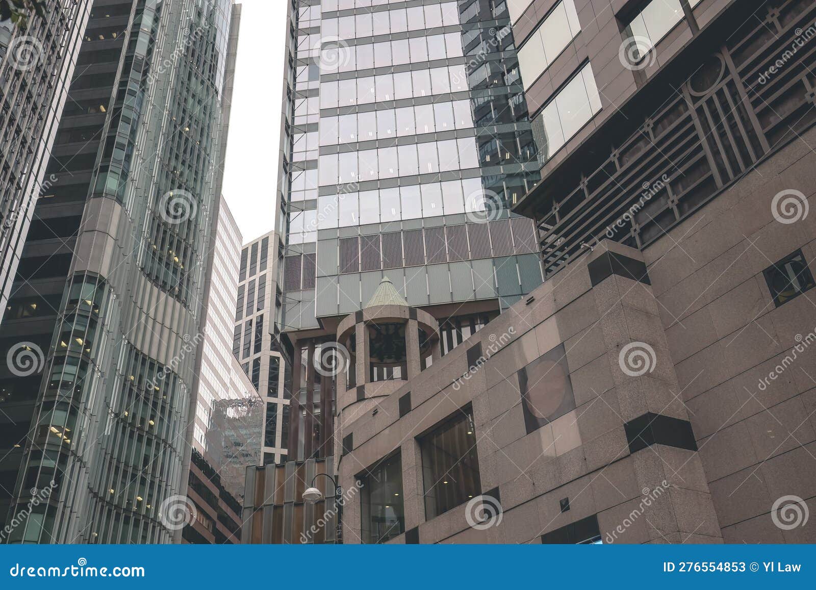 The Modern Hong Kong Office Skyscraper Building Editorial Stock Photo ...