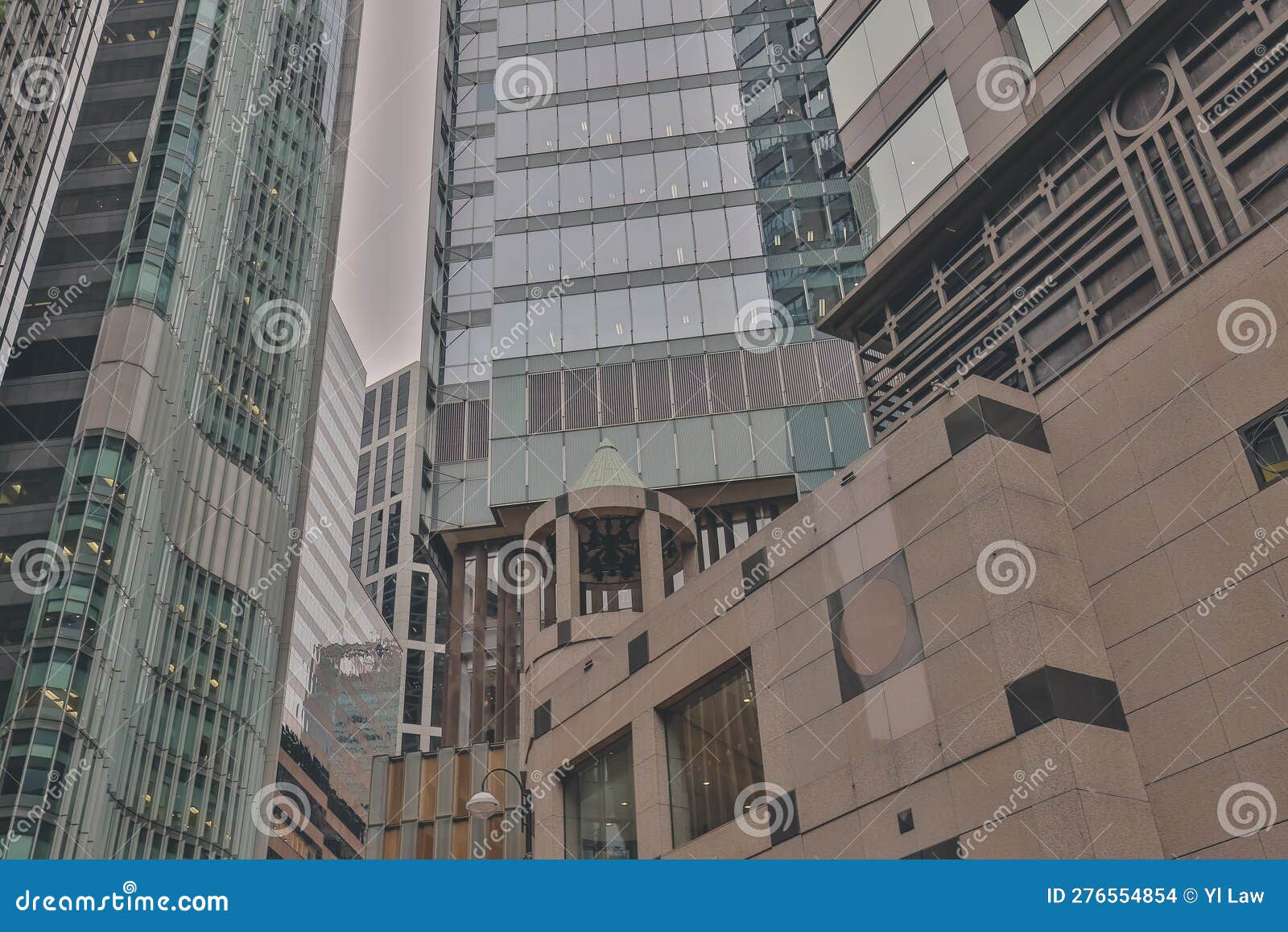 The Modern Hong Kong Office Skyscraper Building Editorial Stock Image ...