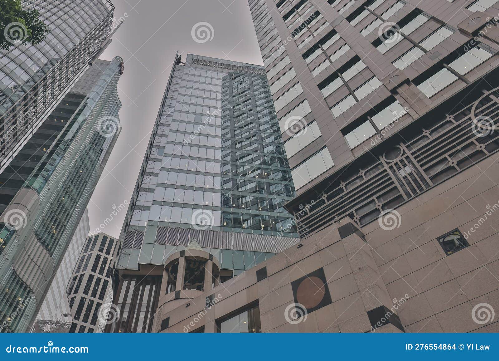 The Modern Hong Kong Office Skyscraper Building Editorial Stock Image ...