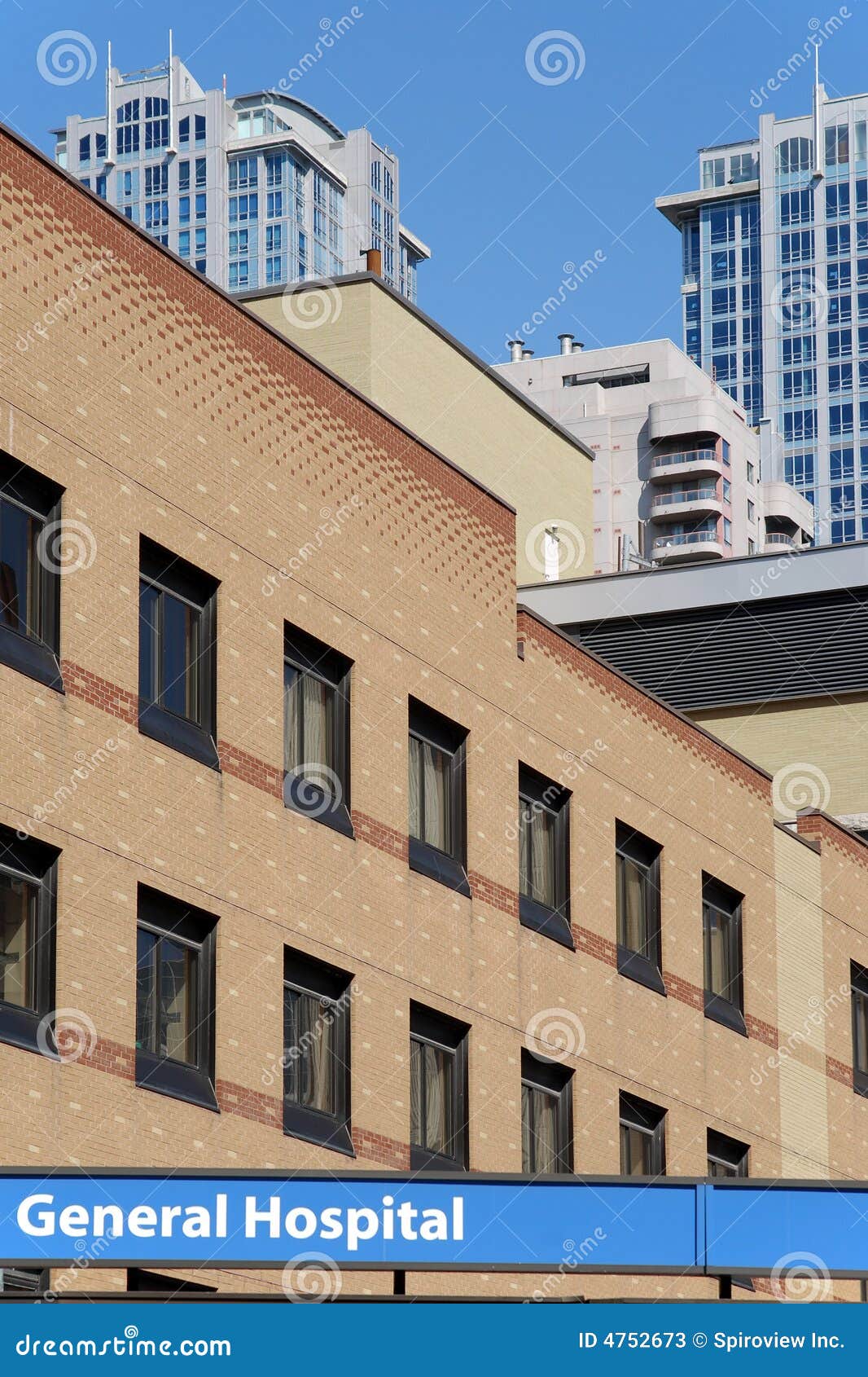 Modern Hospital Building