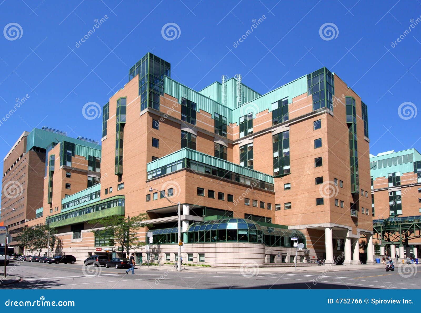 Modern Hospital building stock photo. Image of hospital - 4752766