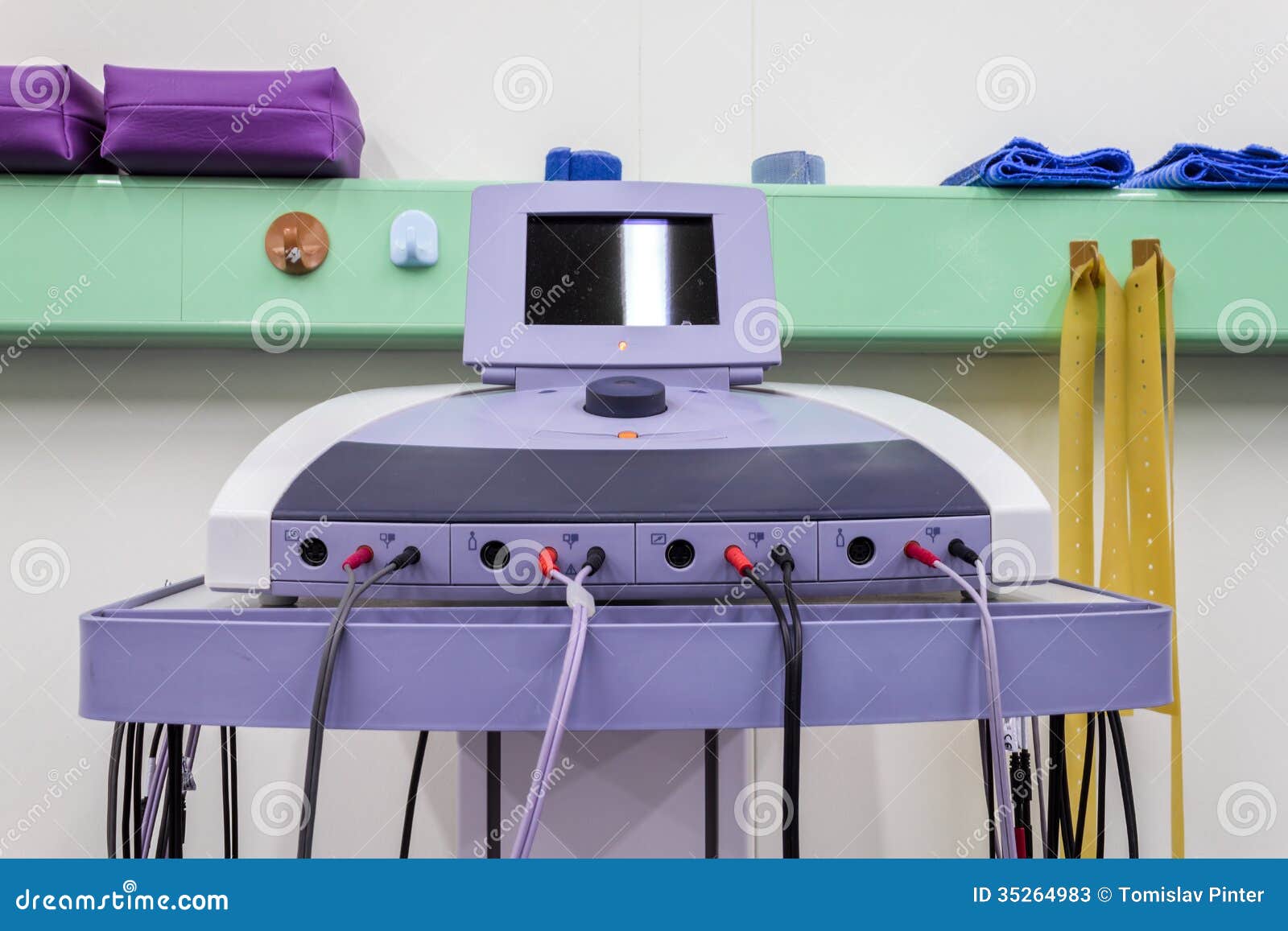 Modern hospital device stock image. Image of industry - 35264983