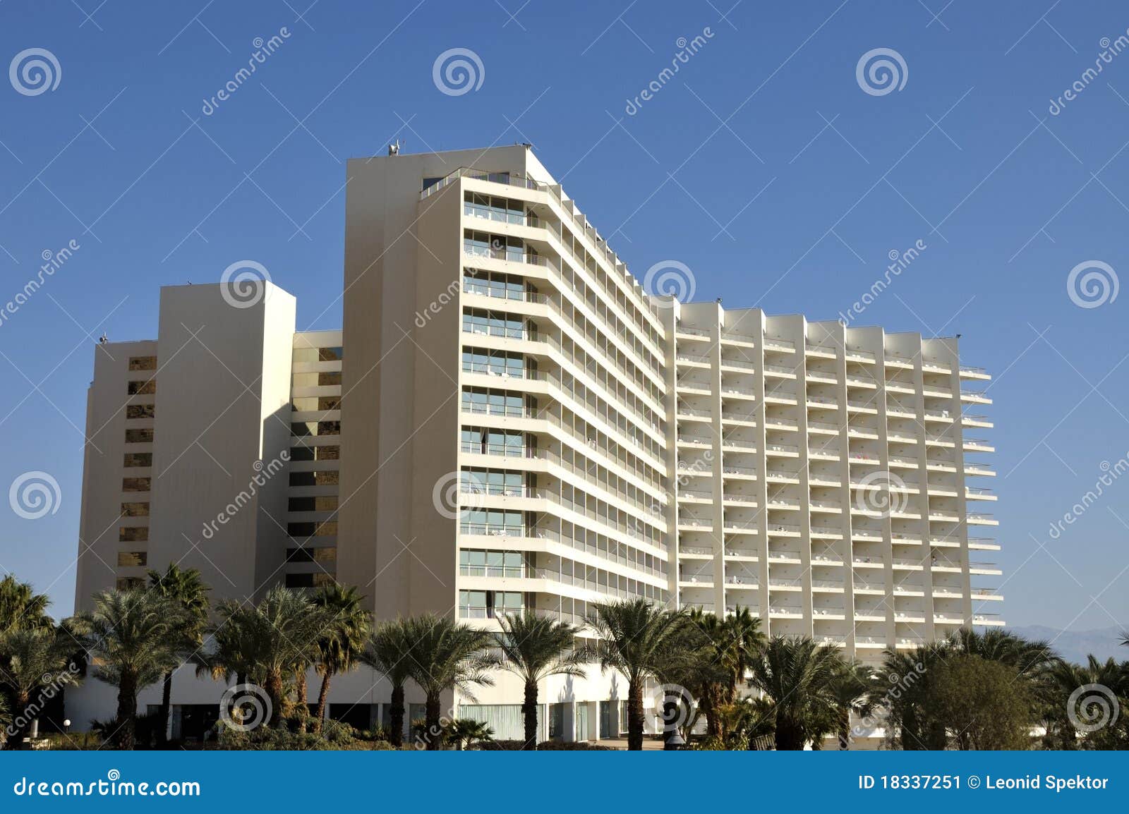 Modern Hotel Building. Stock Image - Image: 18337251