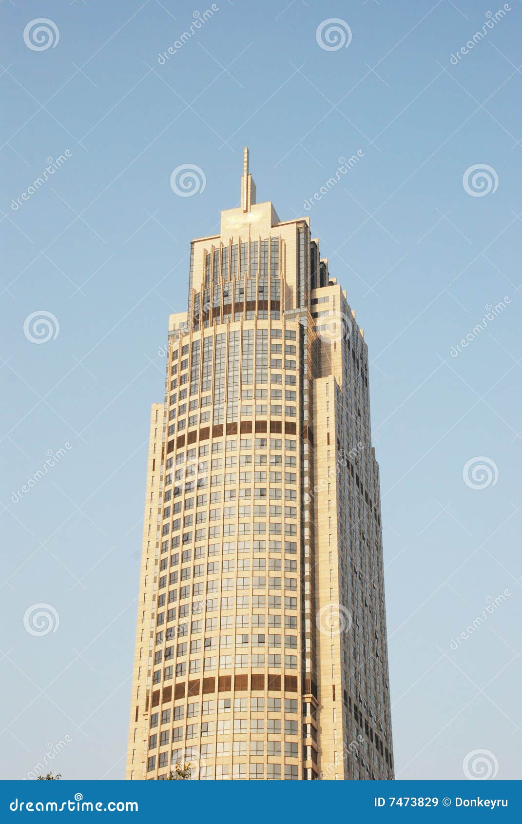 The modern hotel building stock image. Image of hotel - 7473829