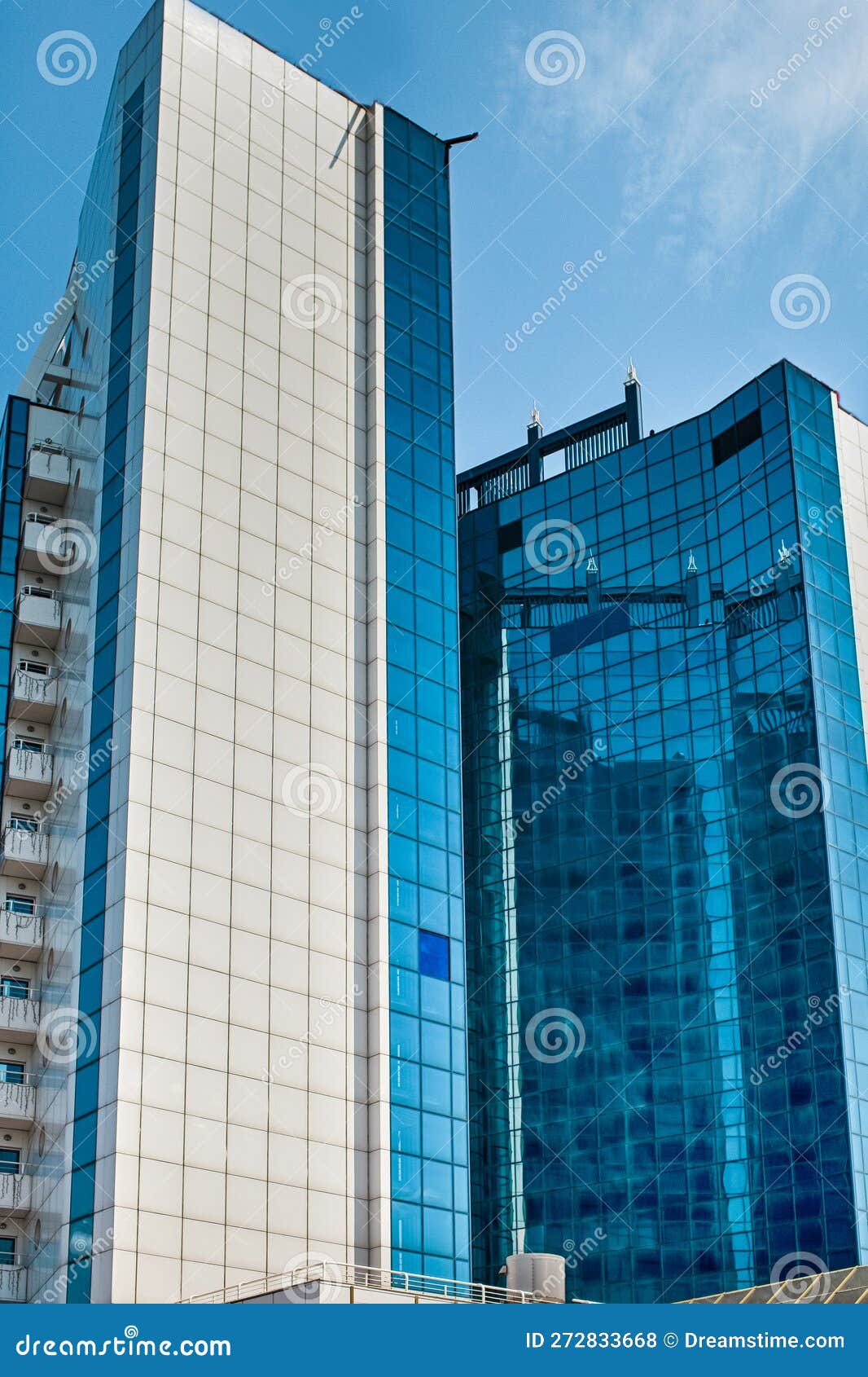 Modern Hotel Building Exterior.HDR Image Stock Photo - Image of ...