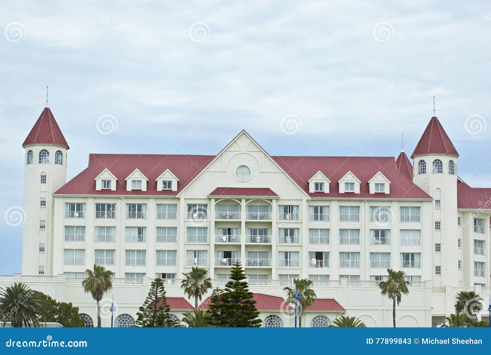 Modern Hotel Building Front Face Stock Image - Image of life, holiday ...