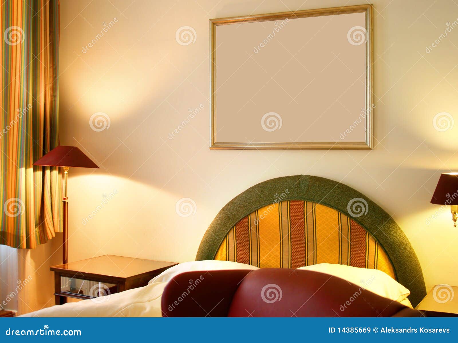 Modern hotel room stock image. Image of hotel, furniture - 14385669