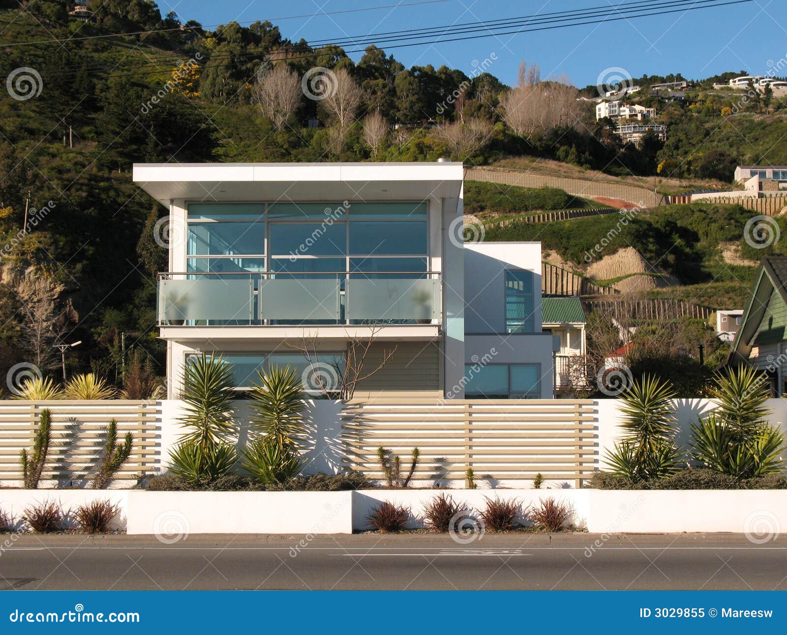 Modern House 2 stock image. Image of expensive, neat, wood - 3029855