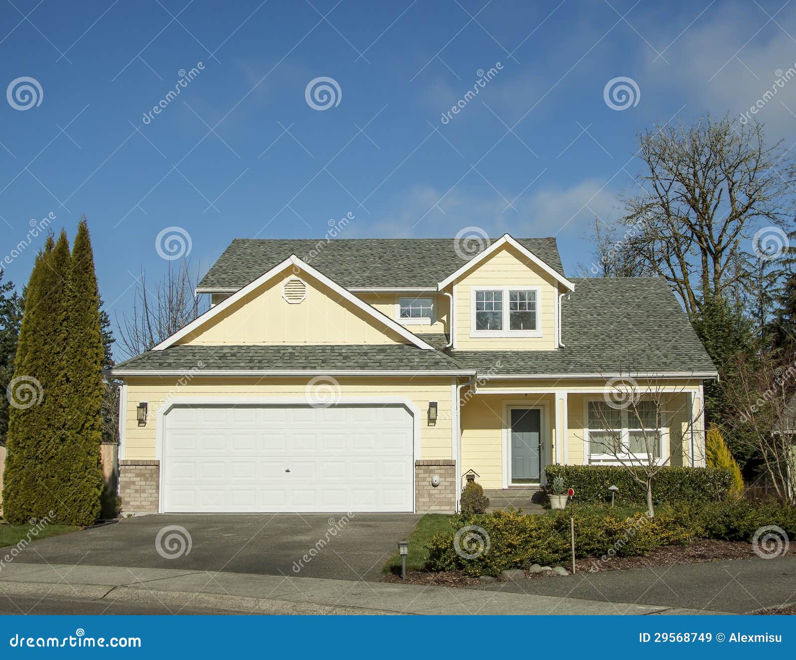 Modern house stock image. Image of mortgage, grand, home - 29568749