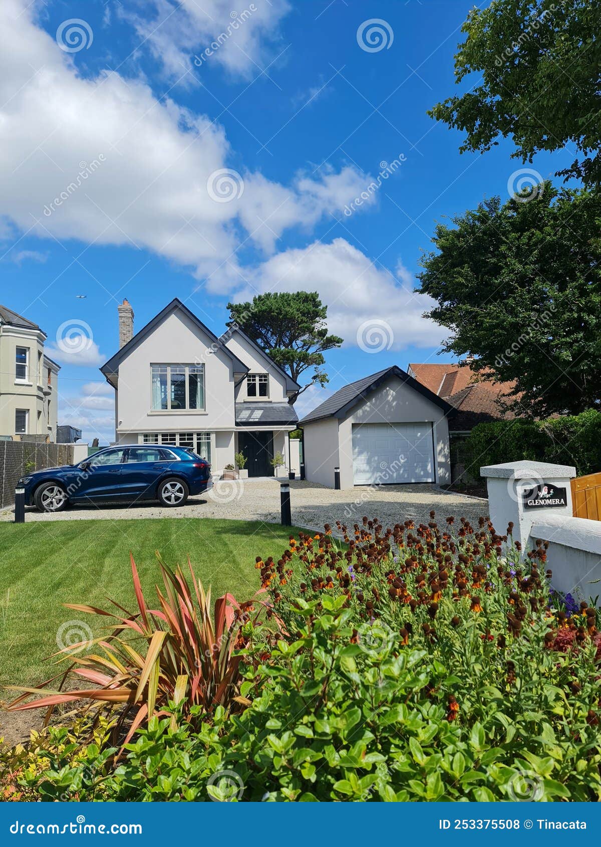 Modern House Architecture in Sutton Ireland Editorial Stock Photo ...