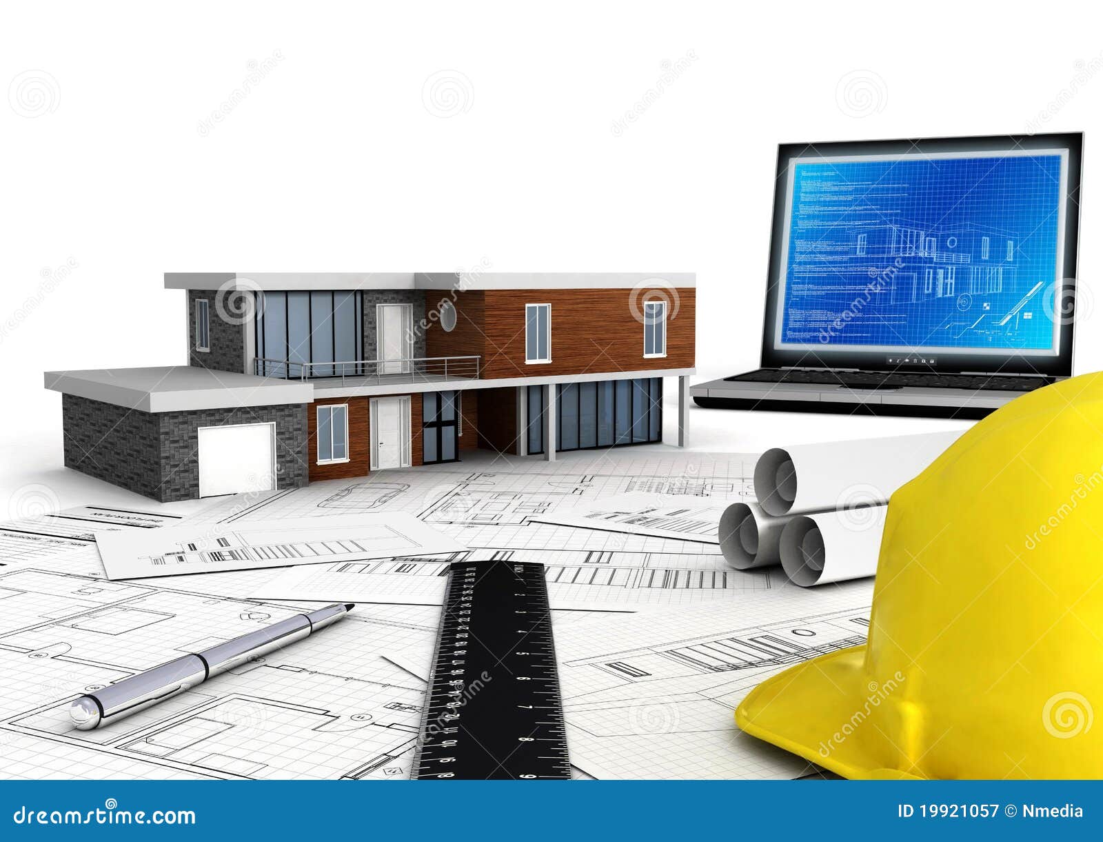 Modern House Project Stock Illustrations – 48,015 Modern House Project ...