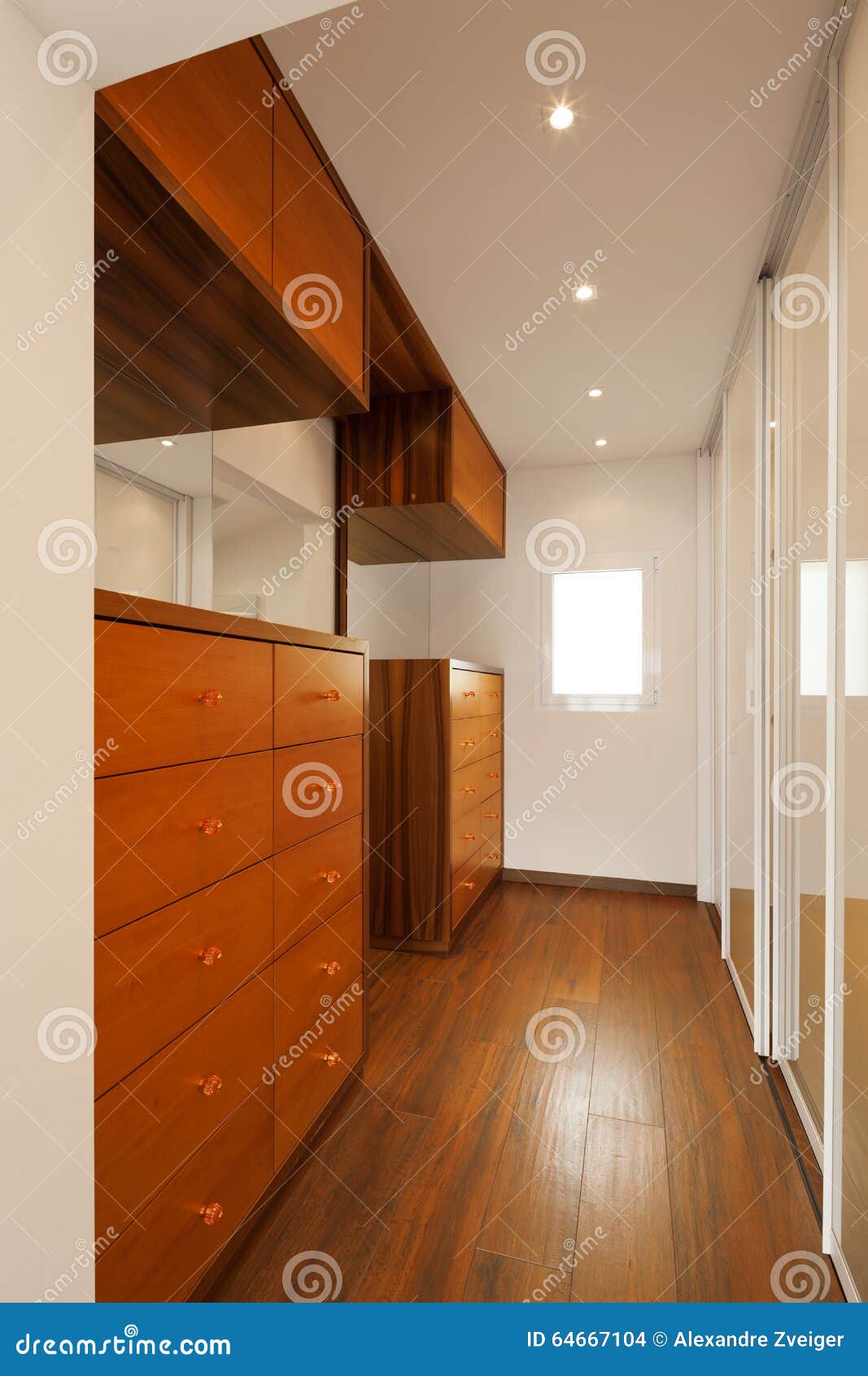 Modern House Interior, Corridor Stock Photo - Image of indoor, estate ...