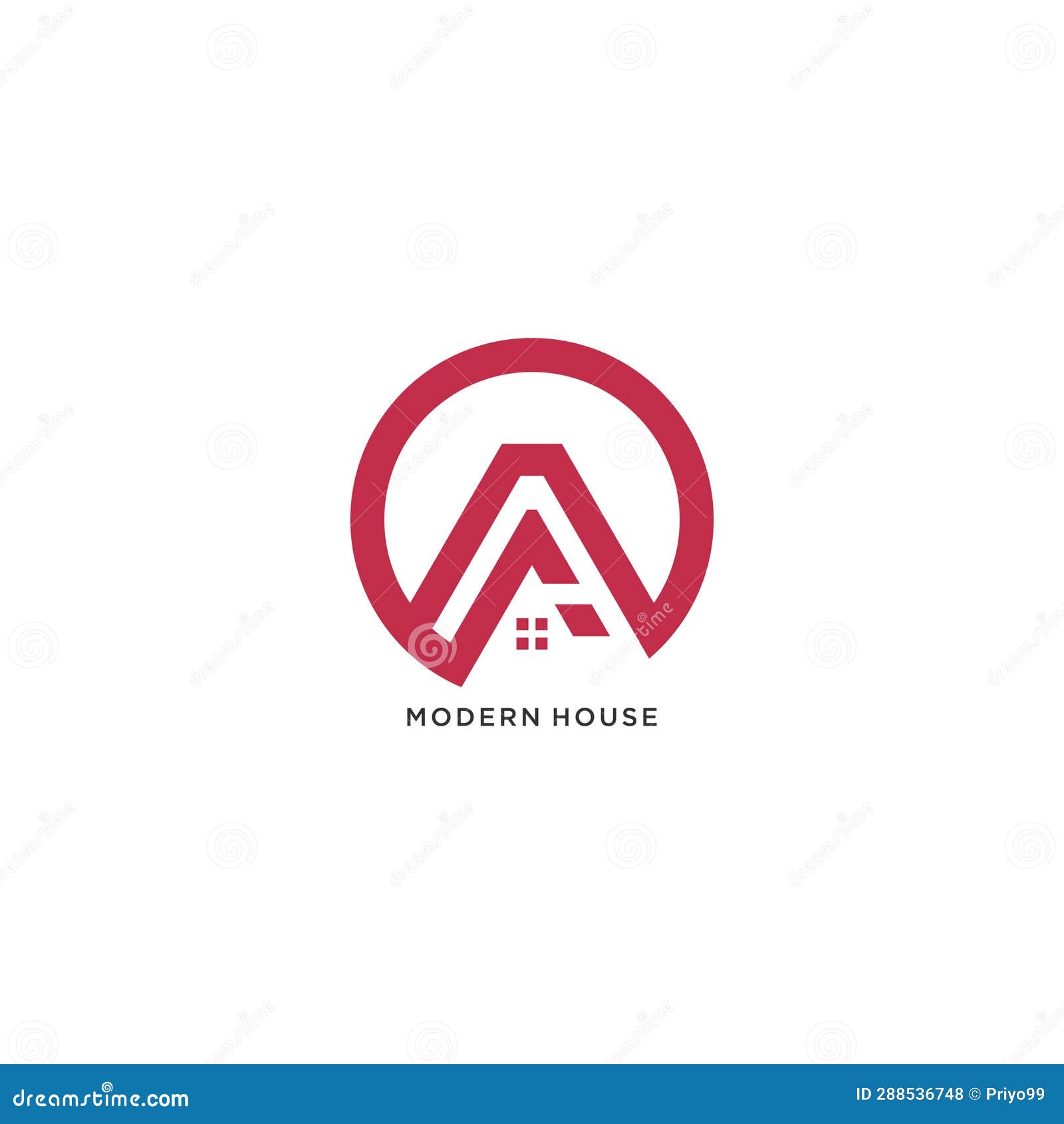 Modern House Logo Design Vector with Creative Concept Stock Vector ...
