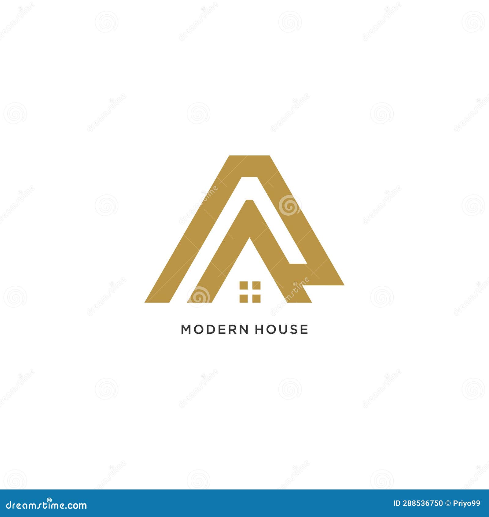 Modern House Logo Design Vector with Creative Concept Stock ...