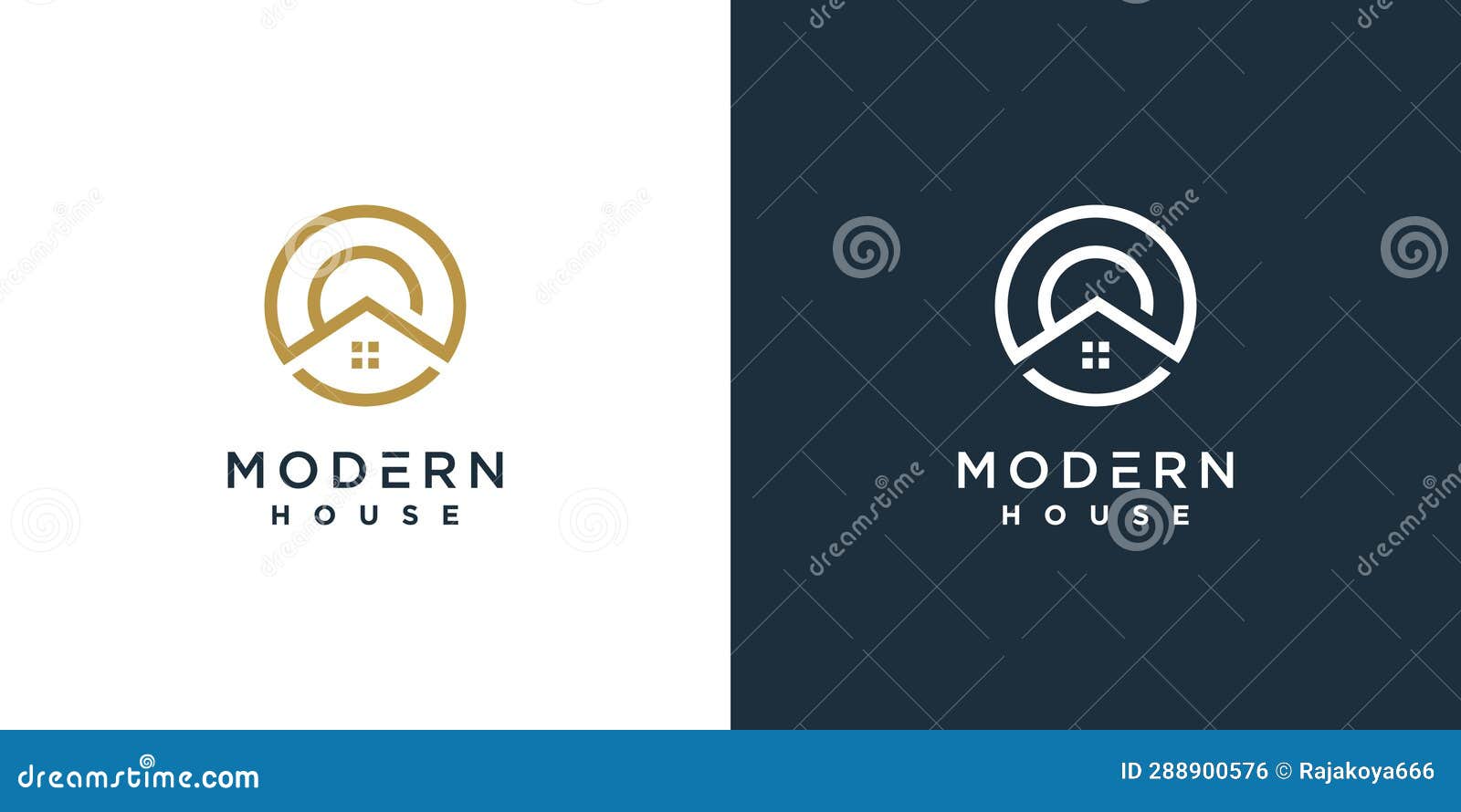 Modern House Logo Unique Shape Concept Premium Vector Part 3 Stock ...
