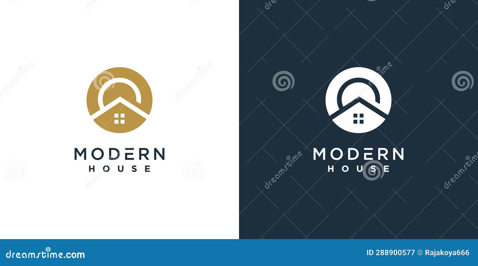 Modern House Logo Unique Shape Concept Premium Vector Part 4 Stock ...