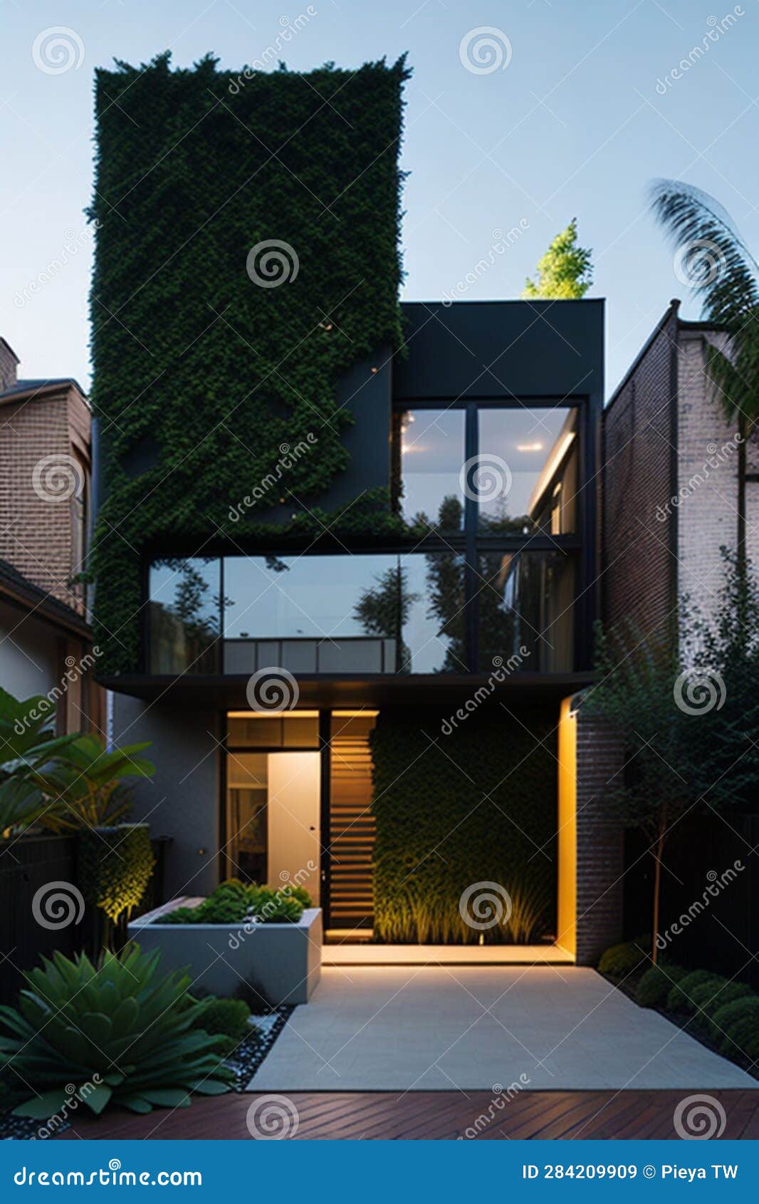 Modern House is really Look Good Stock Image - Image of generative ...