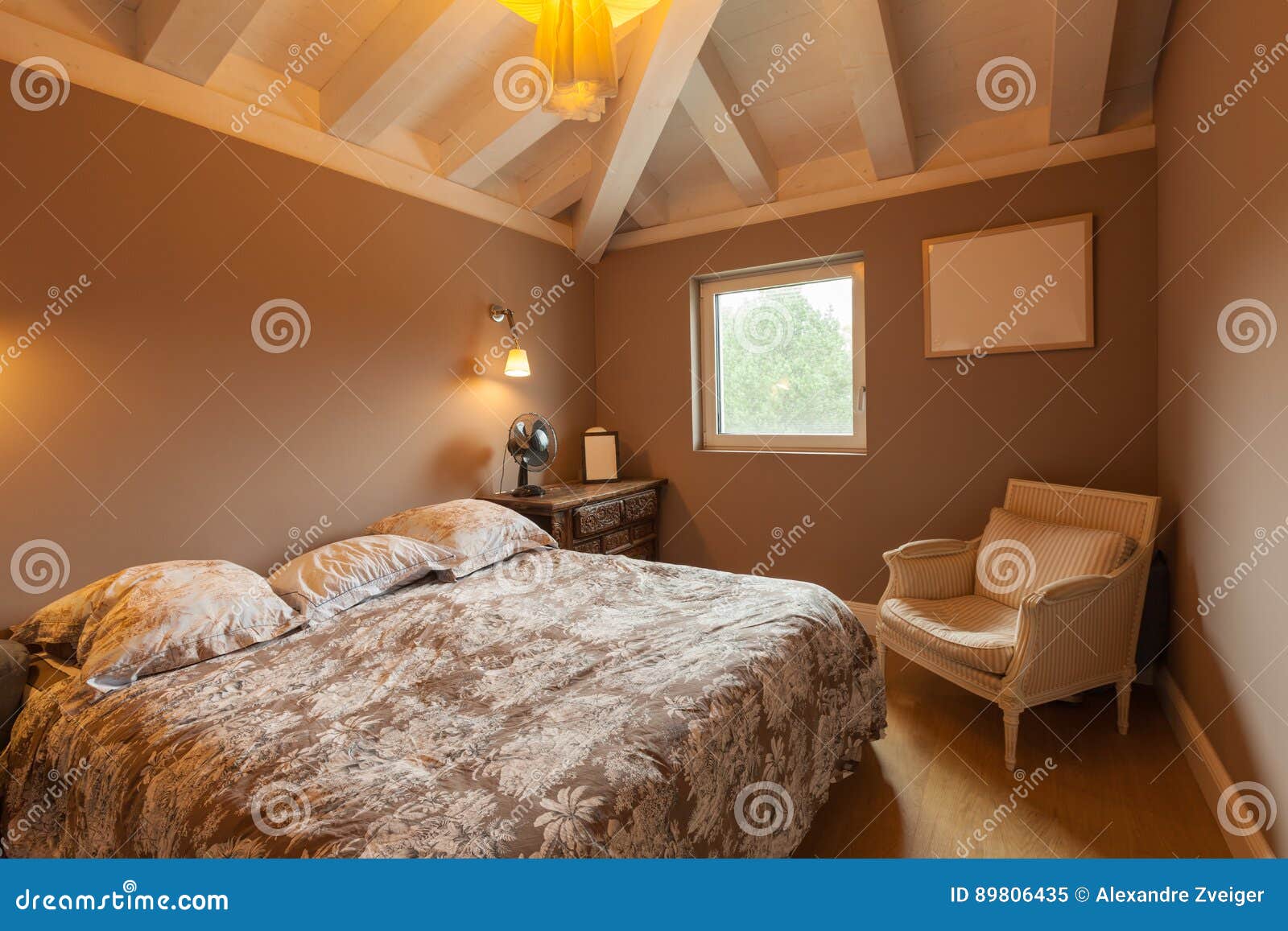 Modern House, Modern Bedroom Stock Image - Image of room, apartment ...