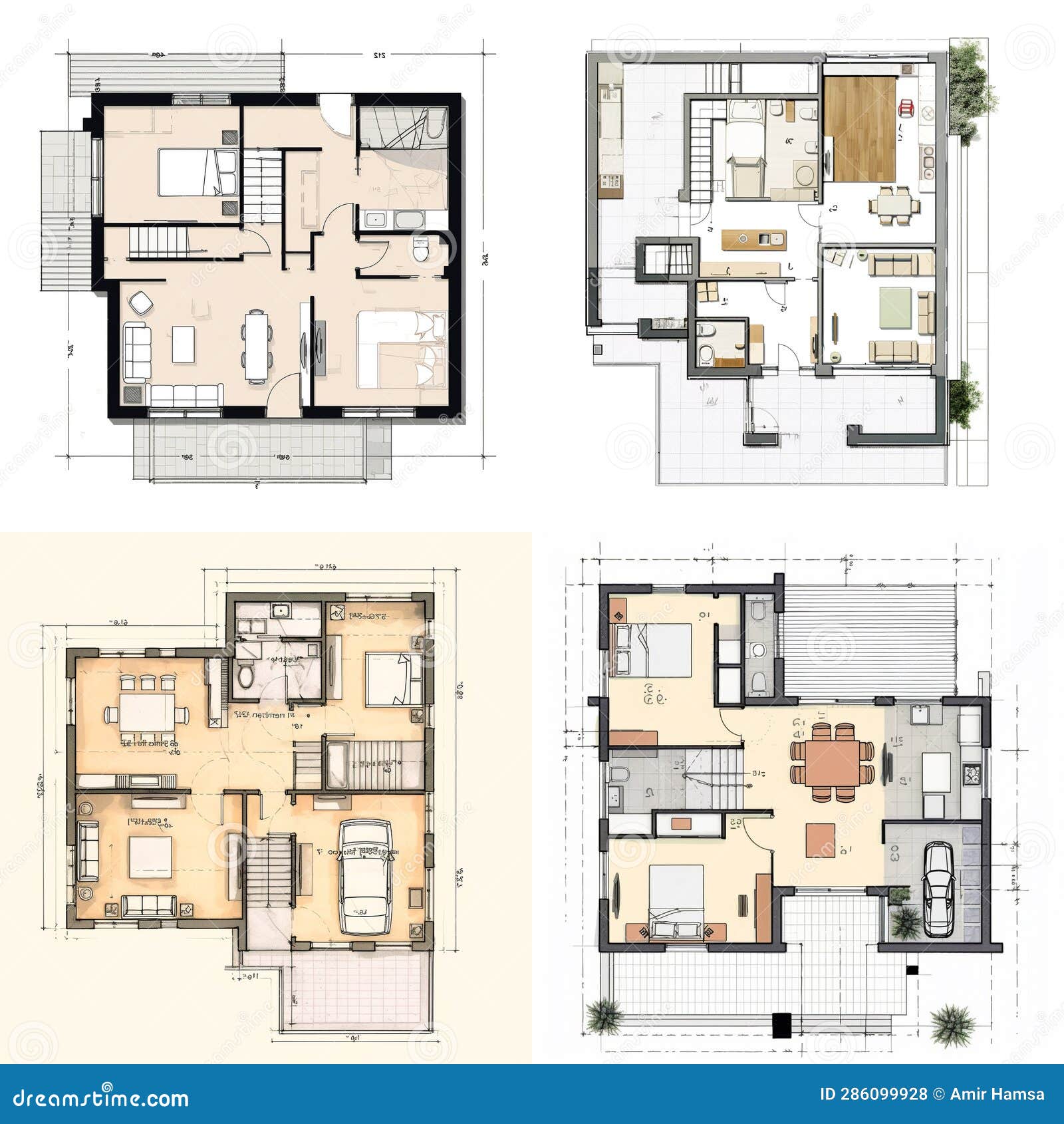 House plan design stock photo. Image of apartment, construction - 286099928