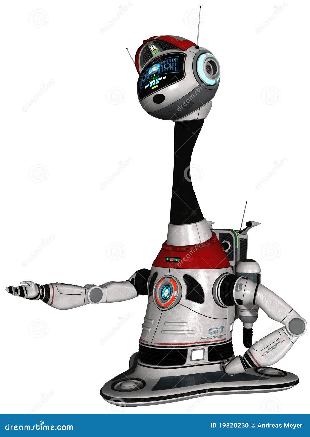 Modern house robot stock illustration. Illustration of toonimal - 19820230