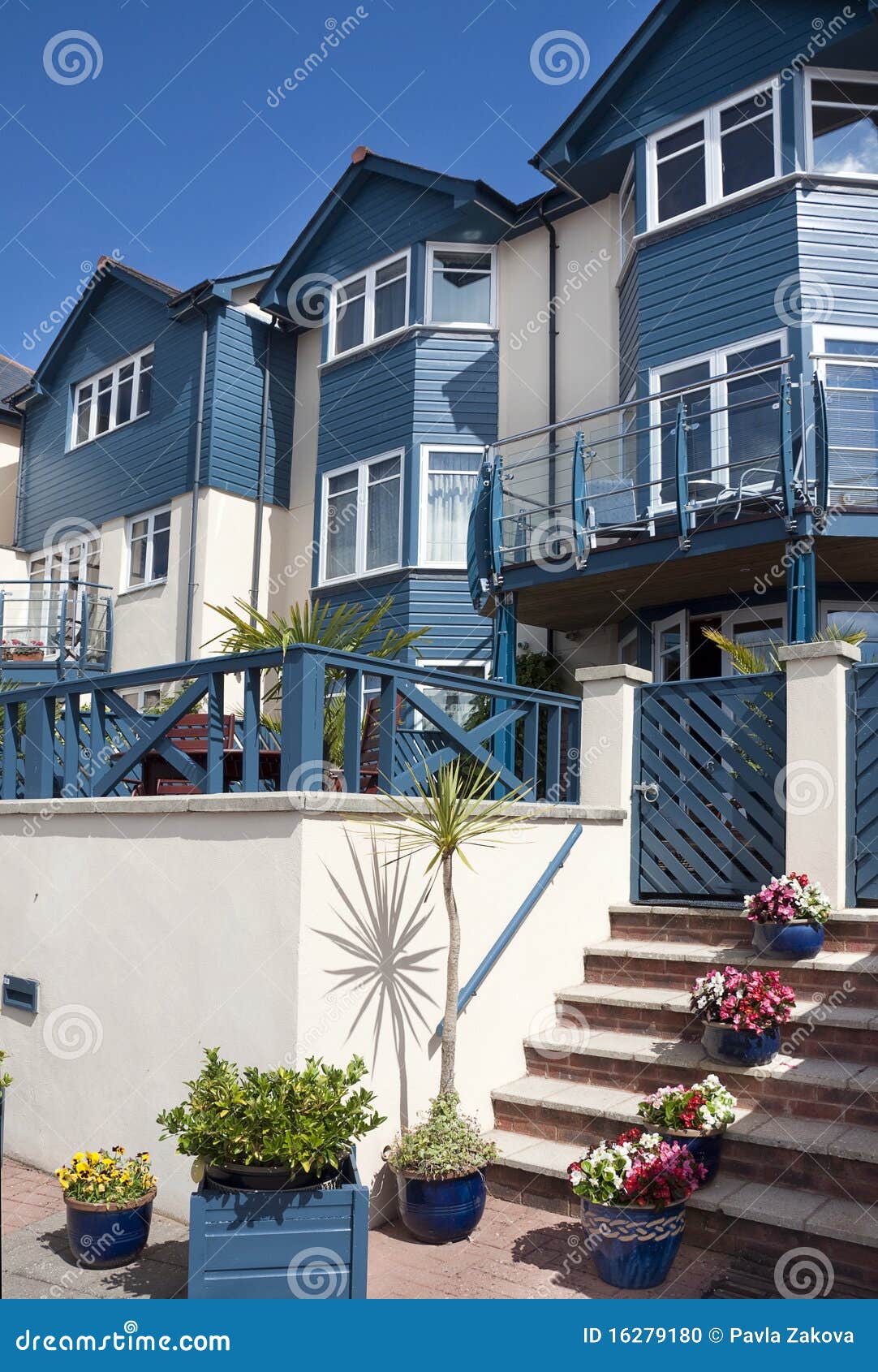 Modern Houses and Apartaments Stock Photo - Image of luxurious ...