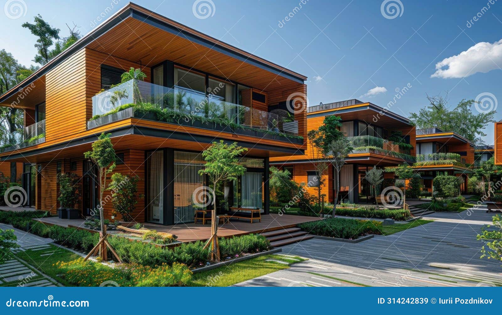 Modern Housing: a Residential Complex with an Original Design Stock ...