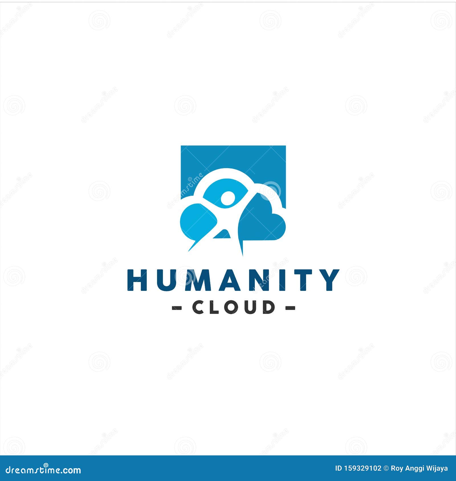 Humanity Logo Design Inspiration and Idea Stock Vector - Illustration ...