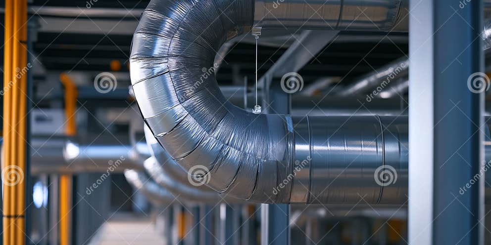 A Modern HVAC System Designed for Efficient Ventilation and Effective ...