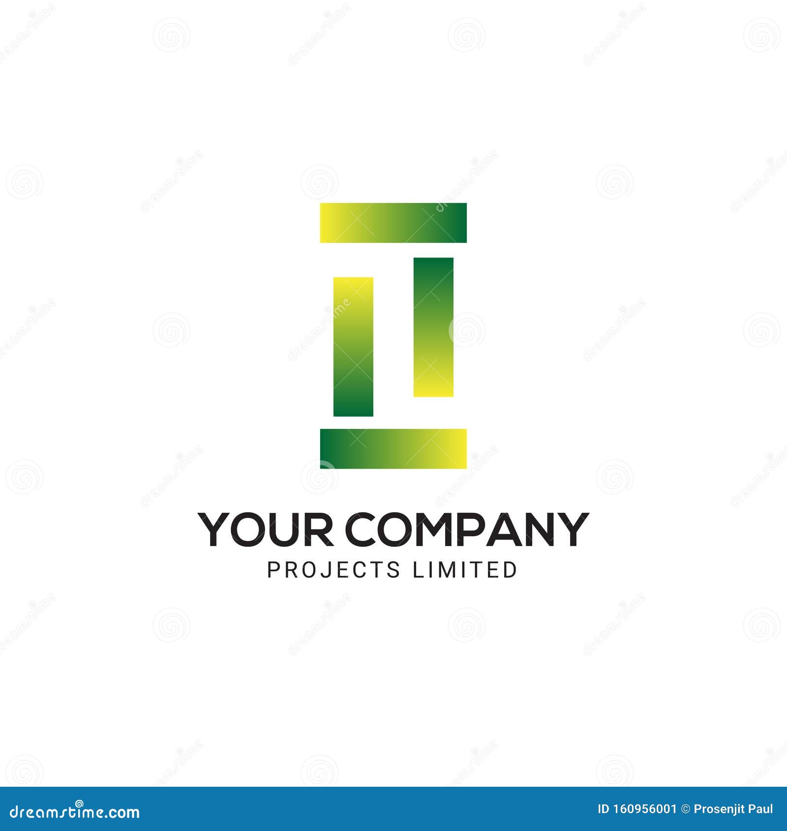 Modern I, Creative I, Abstract I Letter Logo Design Template Stock ...