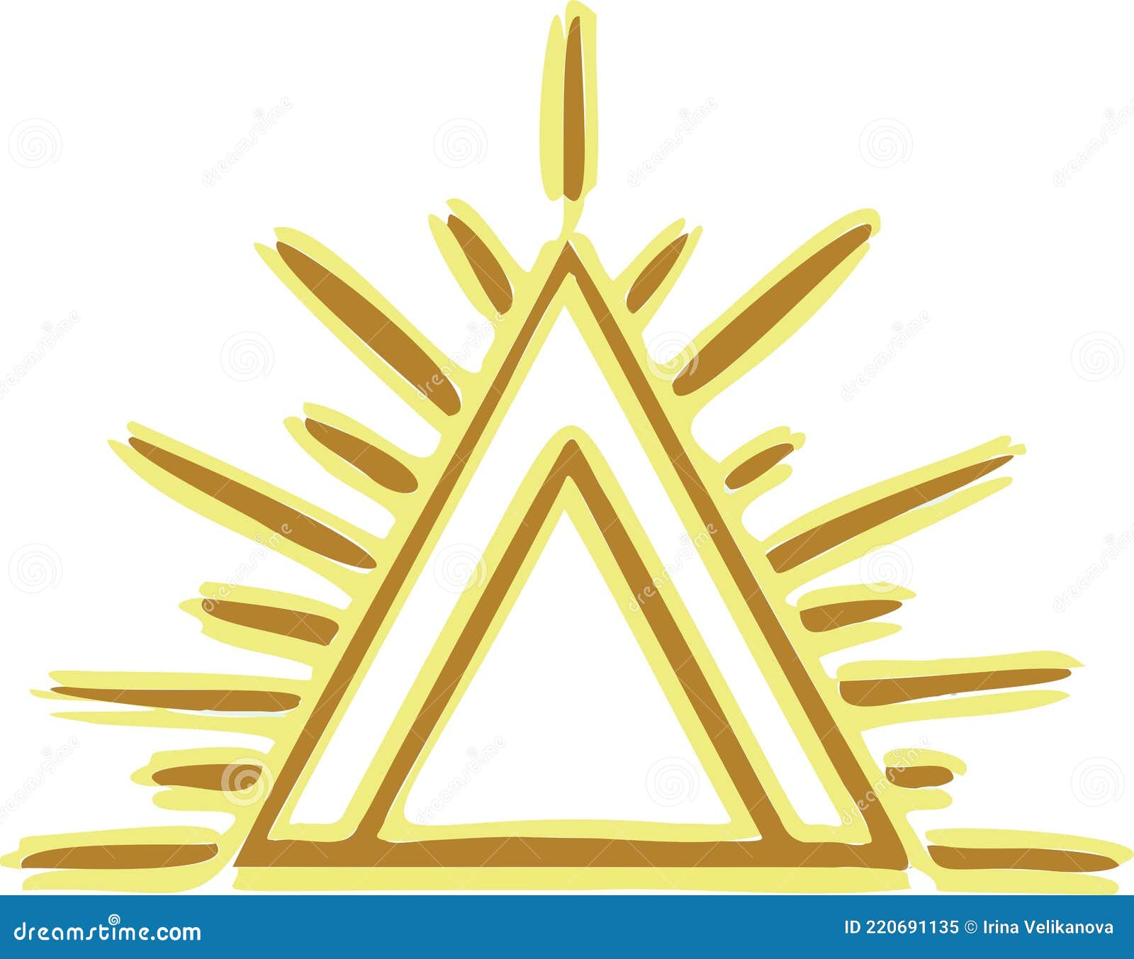 Modern Icon House Sun Symbol and Vector Stock Vector - Illustration of ...