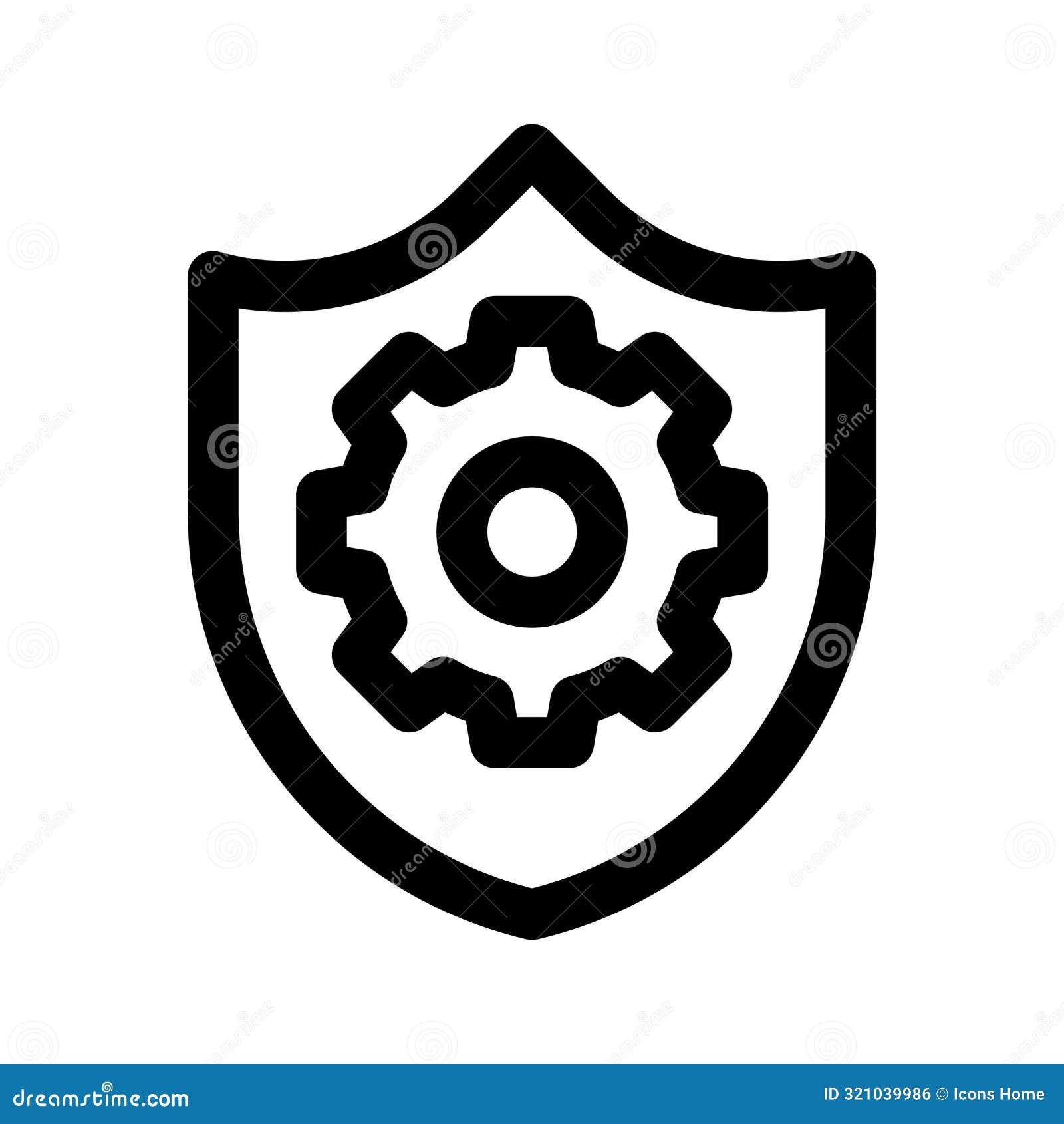 Modern Icon of Security Services, Ready To Use and Download Stock ...