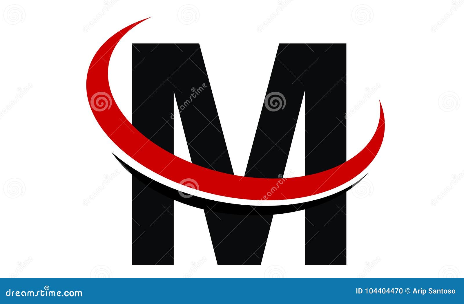 Modern Icon Solution Letter M Stock Vector - Illustration of ...