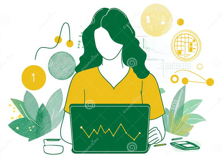 Modern Illustration of an Abstract Concept for Survey Data Processing. Stock Image - Image of ...