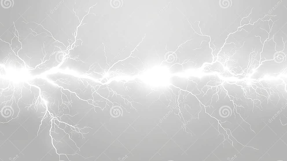 A Modern Illustration of a Lightning Bolt Icon As a Single Line Drawing ...