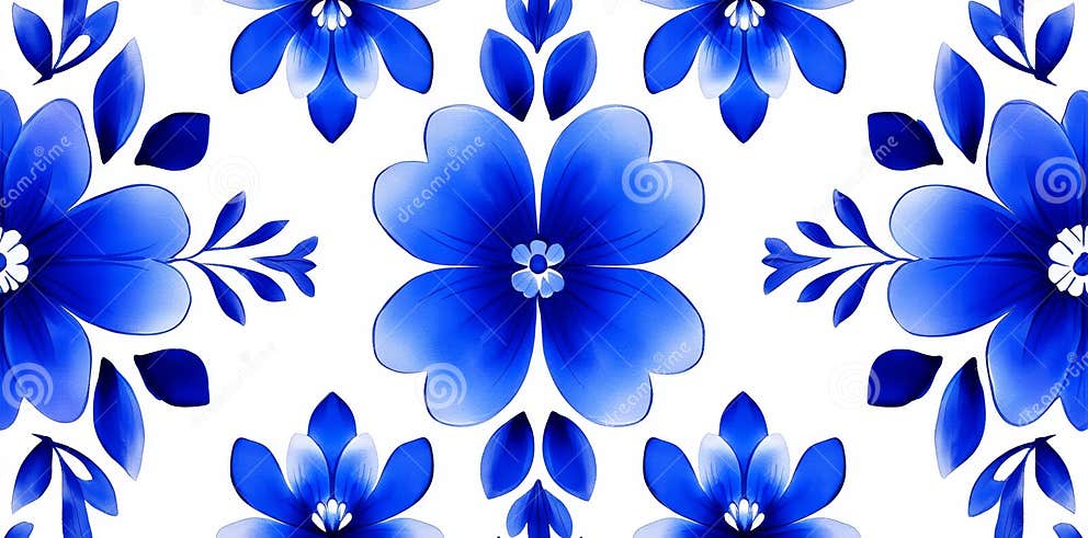 Modern Illustration of a Seamless Moroccan Floral Abstract Pattern Tile ...