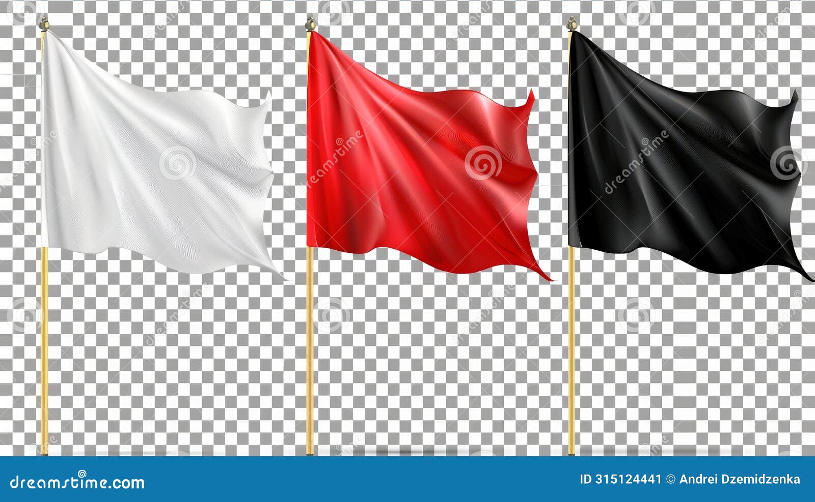 This Modern Illustration Shows Red, White, and Black Triangular and ...