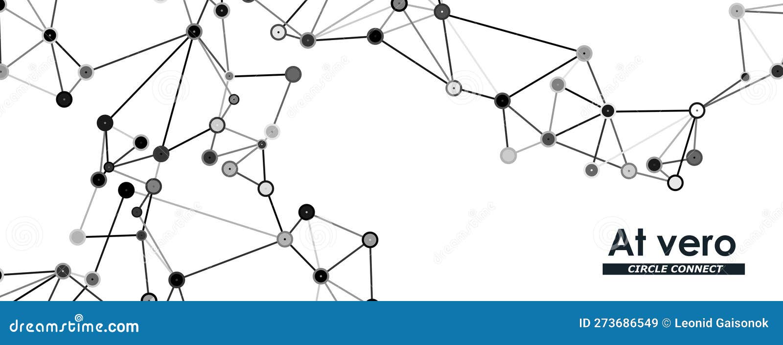 Modern Illustration with Social Connect on White Background for Concept ...